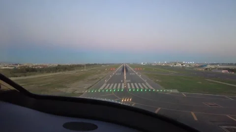 Touchdown Aircraft Stock Video Footage | Royalty Free Touchdown ...