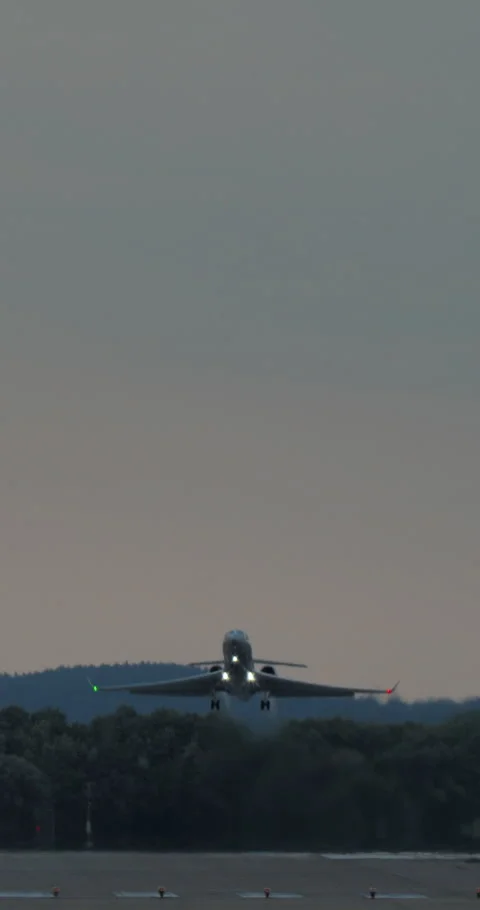 Airplane Ascending Flight Airplane Ascending Flight Stock Video Footage ...