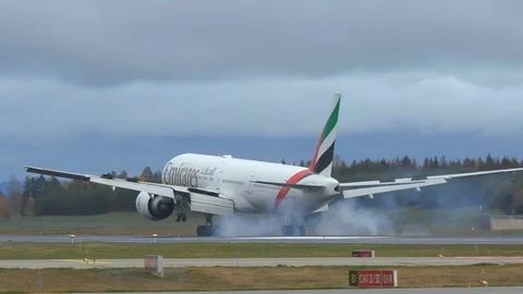 Touchdown Gear Engine Stock Footage ~ Royalty Free Stock Videos | Pond5