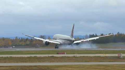 Touchdown Gear Engine Stock Footage ~ Royalty Free Stock Videos | Pond5