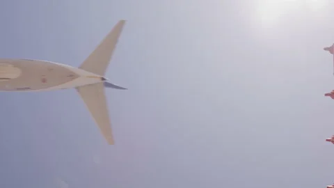 Aeroplane Flying Overhead Stock Videos – Royalty-Free HD & 4K Videos