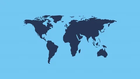 Transport World Map Stock Videos – Royalty-Free HD & 4K Videos