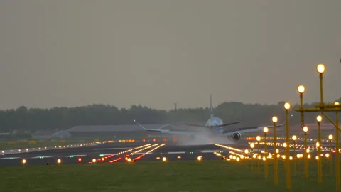 Crosswind Landing Stock Footage ~ Royalty Free Stock Videos | Pond5