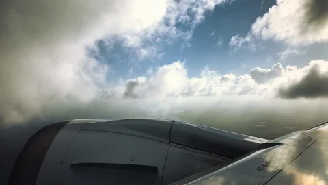 Airplane Rising Flight Airplane Rising Flight Stock Footage ~ Royalty ...