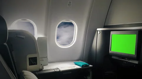 Airplane Green Screen Stock Video Footage | Royalty Free Airplane Green ...