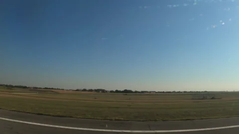 Flight Take Off Side View Stock Video Footage | Royalty Free Flight ...