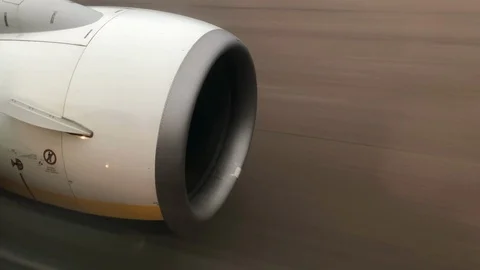 Flight Take Off Side View Stock Video Footage | Royalty Free Flight ...