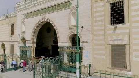 Al-Sayyida Nafisa Mosque | Stock Video | Pond5