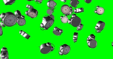 Clock Green Screen Stock Footage ~ Royalty Free Stock Videos | Pond5