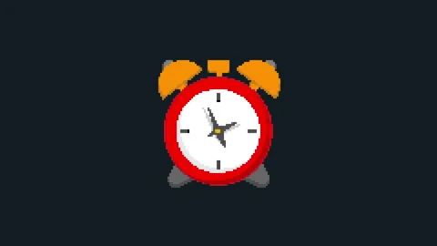 Clock Alarm Symbol Stock Video Footage | Royalty Free Clock Alarm ...