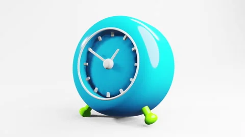 Alarm, clock, time concept. 3d animated ... | Stock Video | Pond5