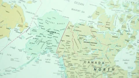 Alaska World Map Stock Videos – Royalty-Free HD & 4K Videos | Pond5