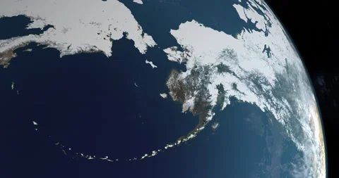 Alaska From Space Stock Video Footage | Royalty Free Alaska From Space ...