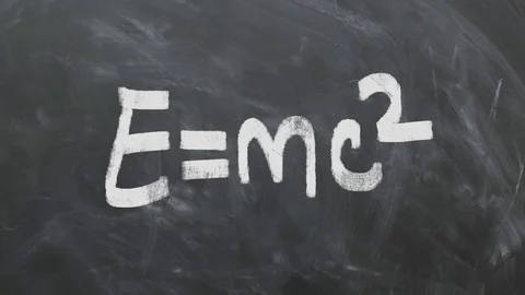 Albert Einstein's Most Famous Equation E... | Stock Video | Pond5