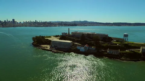 Alcatraz Aerial Stock Video Footage | Royalty Free Alcatraz Aerial ...