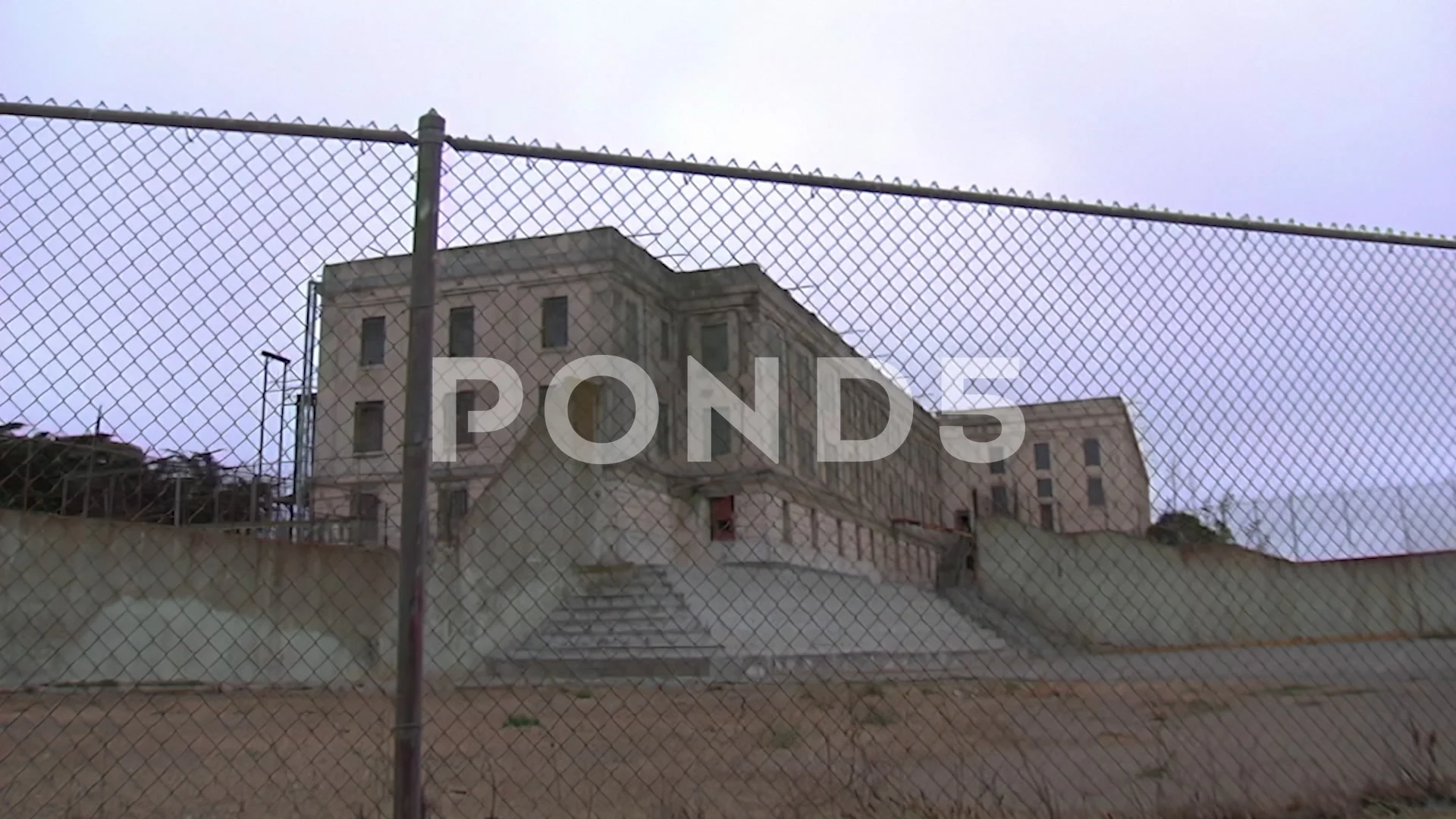 Prison Yard Wallpaper