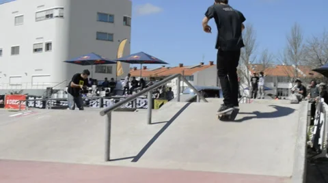 Alex Sweeney during his run | Stock Video | Pond5