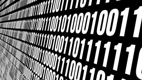 Algorithm for securing data and communic... | Stock Video | Pond5