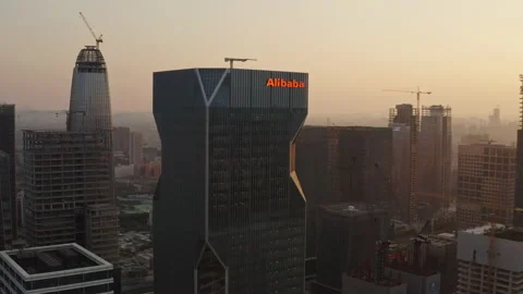 Alibaba group Guangzhou headquarters of... | Stock Video | Pond5
