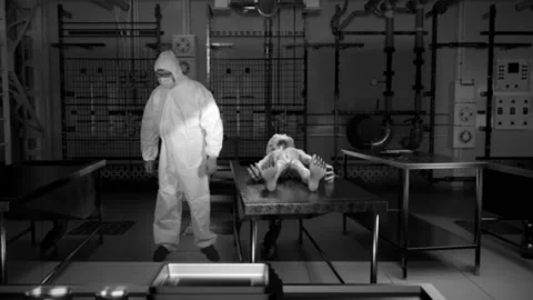 Alien Autopsy of extraterrestrial | Stock Video | Pond5