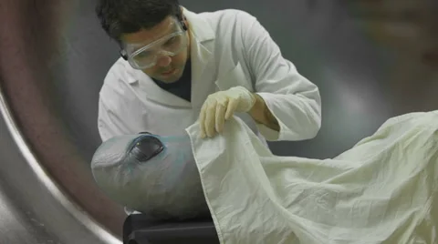 alien autopsy surgery top secret | Stock Video | Pond5