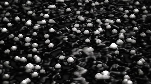 Alien bubbling slimy surface. | Stock Video | Pond5