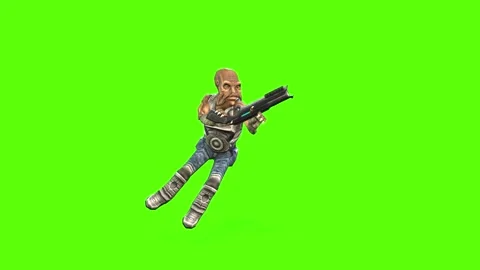 Alien Climbing Right Green Screen Animat... | Stock Video | Pond5