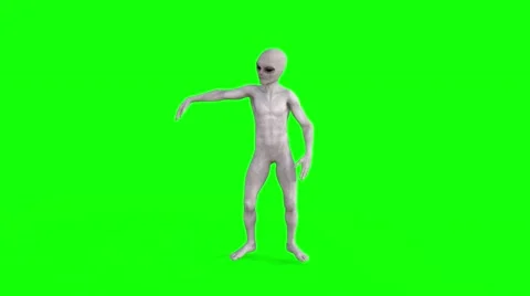 alien dancing animation | Stock Video | Pond5