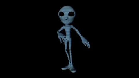 Alien Dancing Stock Footage ~ Royalty Free Stock Videos | Pond5