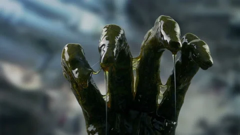 Dripping Slime Stock Footage ~ Royalty Free Stock Videos | Pond5