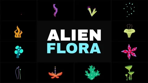 Alien Flora for After Effects ~ After Effects #300412950