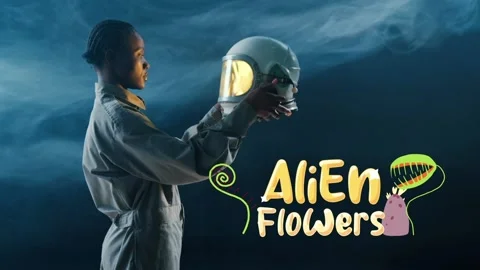 After Effects: Alien Flowers Titles for After Effects #236460157