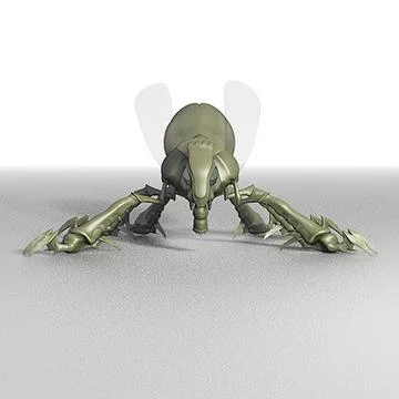 3D Model: Alien Fly ~ Buy Now #91539799 | Pond5