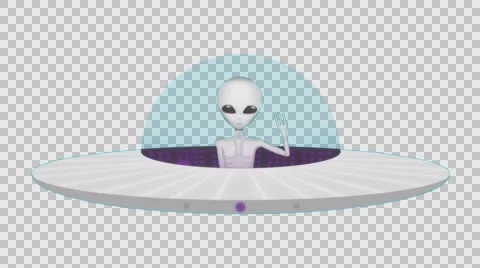 Alien Transparent Background