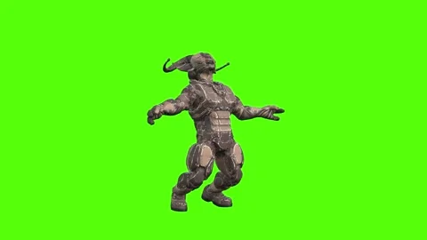 Alien Monster Death Front Green Screen A... | Stock Video | Pond5