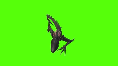 Alien monster Walking Green Screen Anima... | Stock Video | Pond5