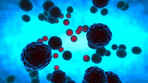 Alien / mutant cells wide | Stock Video | Pond5