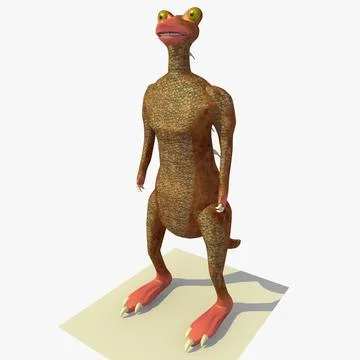 3D Model: Alien Mutant Kangaroo Creature #91428045 | Pond5
