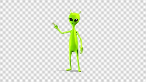 Alien Pointing Stock Videos – Royalty-Free HD & 4K Videos