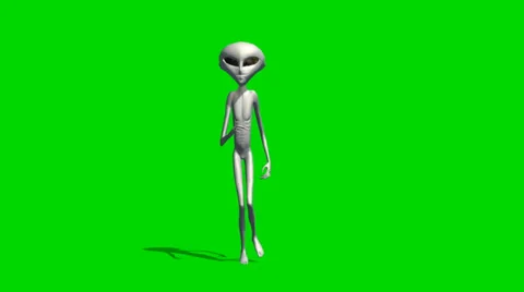 Alien Green Screen Stock Video Footage | Royalty Free Alien Green ...