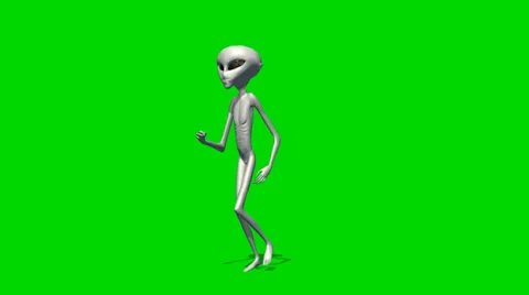 Alien Green Screen Stock Video Footage | Royalty Free Alien Green ...
