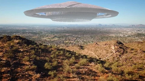 Ufo Triangle Spaceship Ufo Triangle Spaceship Stock Footage ~ Royalty ...