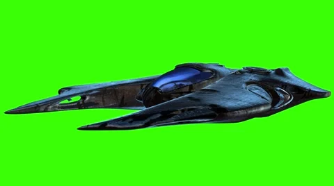 Spaceship Green Screen Stock Footage ~ Royalty Free Stock Videos | Pond5
