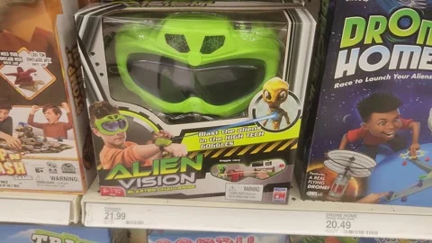 Alien Vision Board Game | Stock Video | Pond5