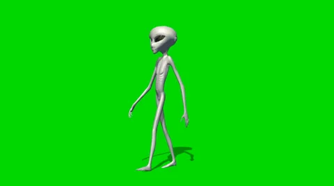 Alien Green Screen Stock Video Footage | Royalty Free Alien Green ...
