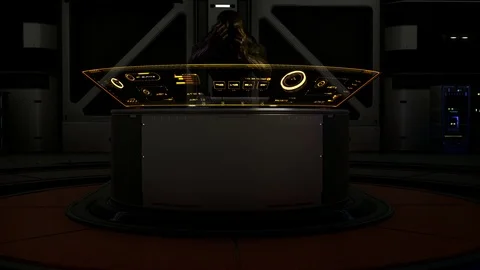 Aliens and Astronomers in the command ro... | Stock Video | Pond5