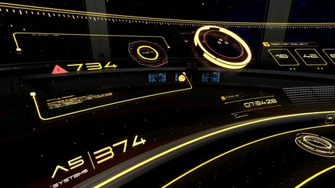 Command Spaceship Stock Footage ~ Royalty Free Stock Videos | Pond5
