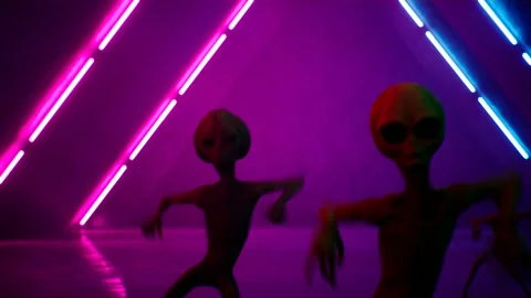 Dancing Aliens Stock Footage ~ Royalty Free Stock Videos | Pond5