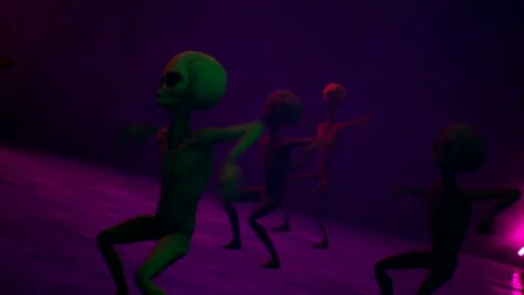 Dancing Aliens Stock Footage ~ Royalty Free Stock Videos | Pond5