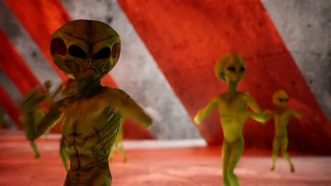 Dancing Aliens Stock Footage ~ Royalty Free Stock Videos | Pond5